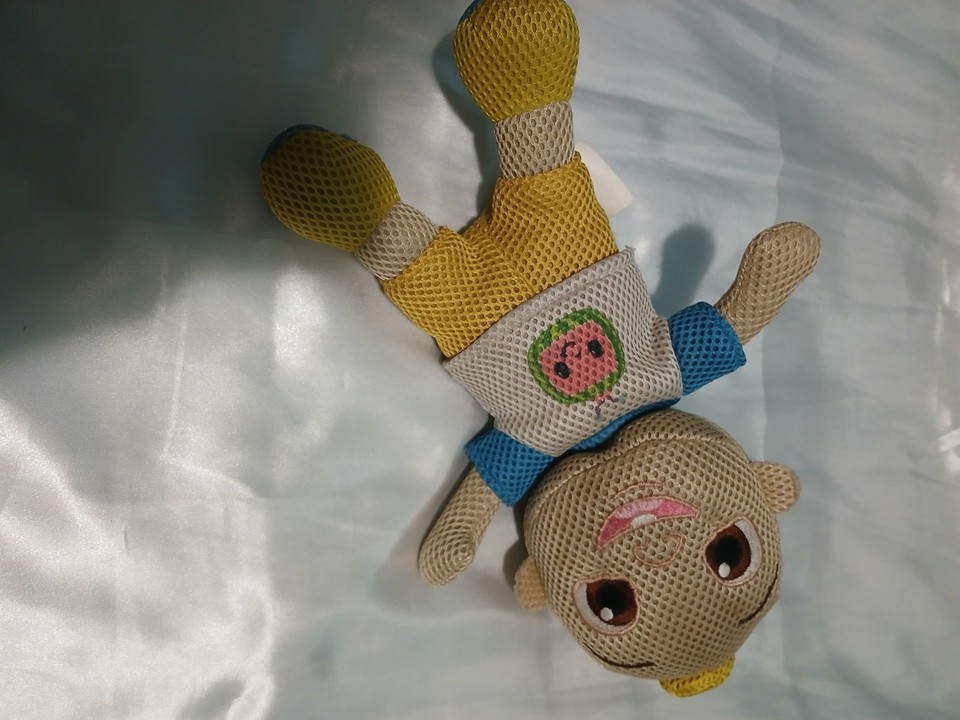 Cocomelon JJ Bath Buddy Bathtime Toy Cocomelon Wash Sponge Bath Time ...