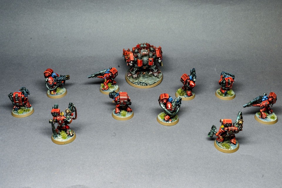Warhammer 40K Blood Angels Army - Pre-Primaris – Tabletop Standard ...