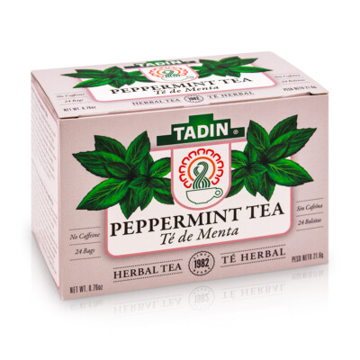 TADIN PEPPERMINT HERBAL TEA 🍵24 BAGS | eBay