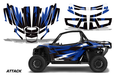 UTV Graphics Kit Decal Sticker For Textron Wildcat XX 2018 & Up Attack ...