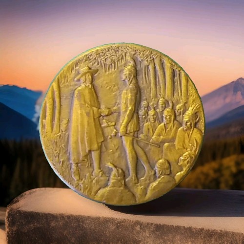 Scarce 1932 Wm Penn Bronze SC$ - Authentic HK462 Btr Circ *FREE SHIP ...