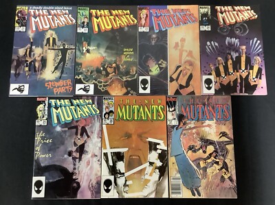 New Mutants #21-27 Comic Lot, Marvel, Chris Claremont, 1st App Of ...