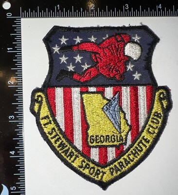 Cold War US Army Fort Stewart Georgia Sport Parachute Club Patch | eBay