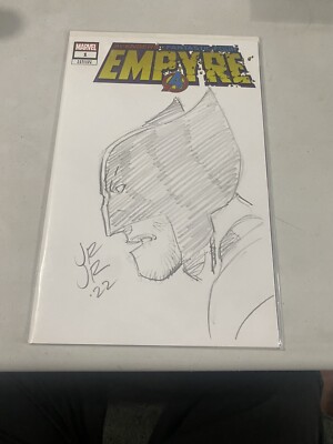 Wolverine Sketch Blank Cover JrJr + Marvel | eBay