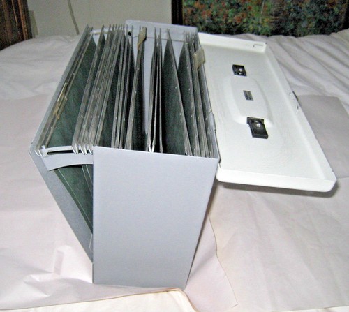 Vintage Twinlock Personal Document File Metal 12 Crystalfile files 9/14 ...