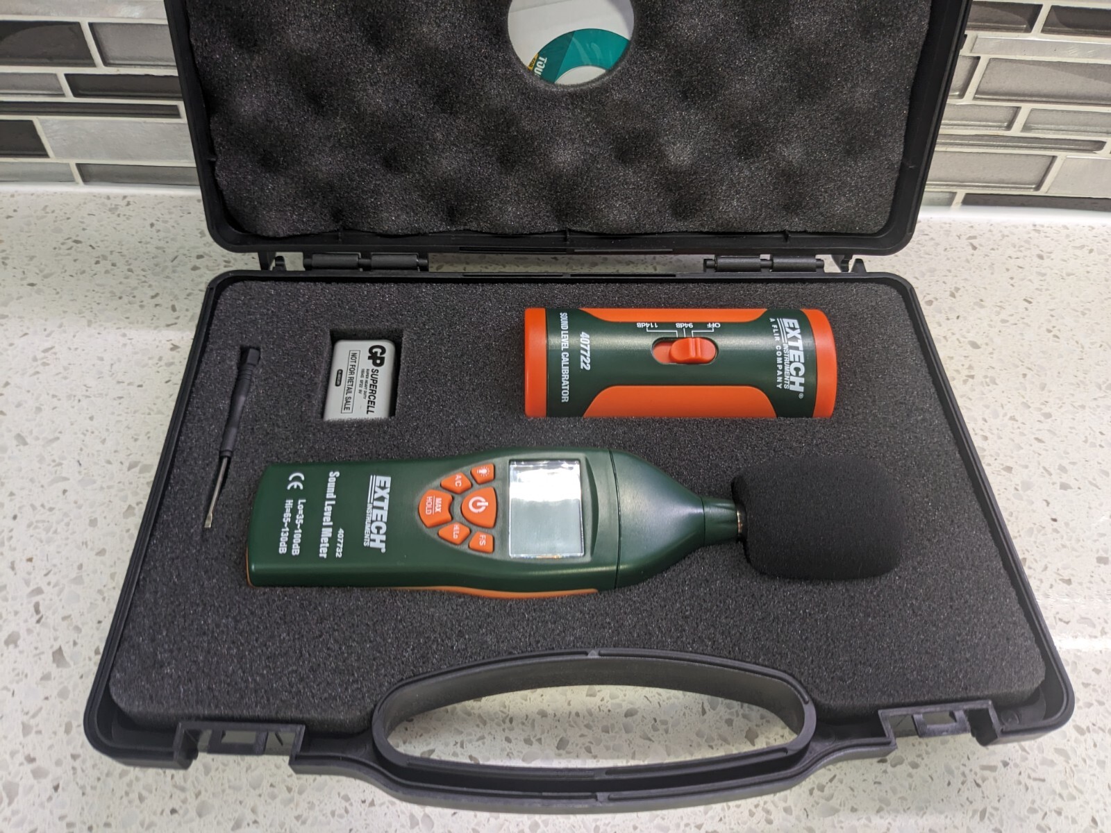 Extech 407732-KIT Digital Sound Level Meter Kit for sale online | eBay