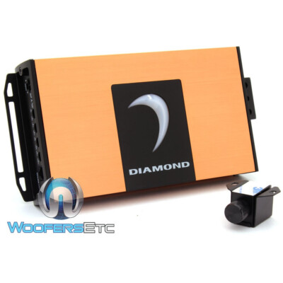 DIAMOND AUDIO MICRO2v2 500W RMS 2-CHANNEL SUBWOOFERS SPEAKERS AMPLIFIER ...