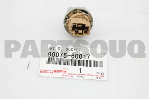 9007560017 Genuine Toyota SOCKET PLUG, NO.1 90075-60017 | eBay