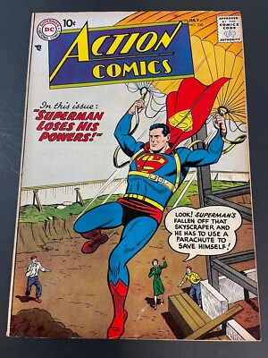 Action Comics #230. 1957 DC Comics! Very Nice Copy. Chip on Back Cover ...