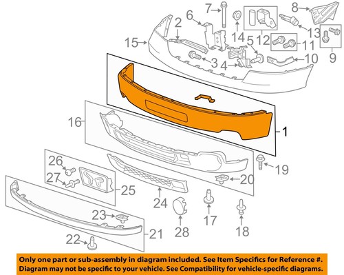 GM OEM-Bumper 25998989 | eBay