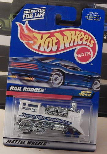 Rail Rodder Steam Locomotive Hot Rod Train Hot Wheels 1999-1043 ...