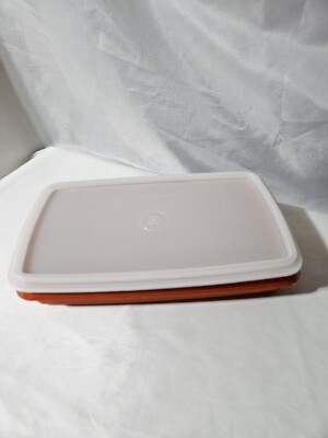 Vintage Tupperware Paprika/Red Deli Meat/Cheese Keeper #816-12 W/ Lid ...