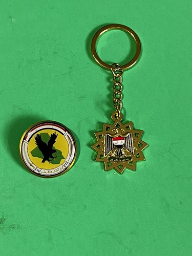 Iraqi Special Forces (CTS) Anti -Terrorism Metal Pin & Iraqi Emblem ...