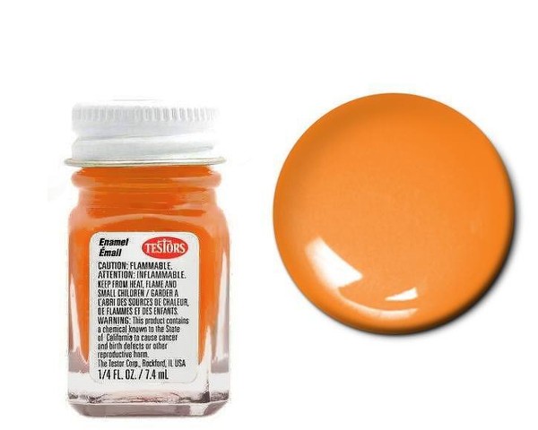 Testors 1127tt Enamel Paint 1 4oz Gloss Orange for sale online | eBay