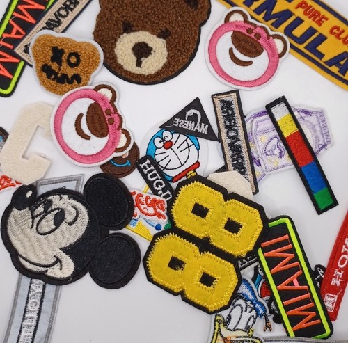 32 Random Stich on Patch Embroidery Pop Culture Brand New Free Post ...