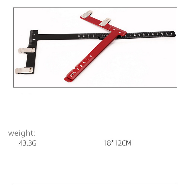 Foldable Archery T Square Bow Ruler Tuning Tool Arrow Nocking Point ...