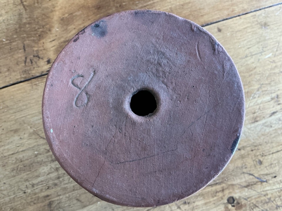 Antique PA Redware Flower Pot Planter | eBay
