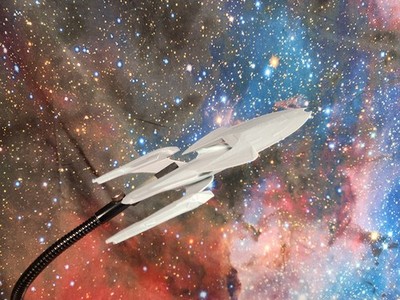 The Galactic Starport Federation Soulwolf Class PLA Model | eBay