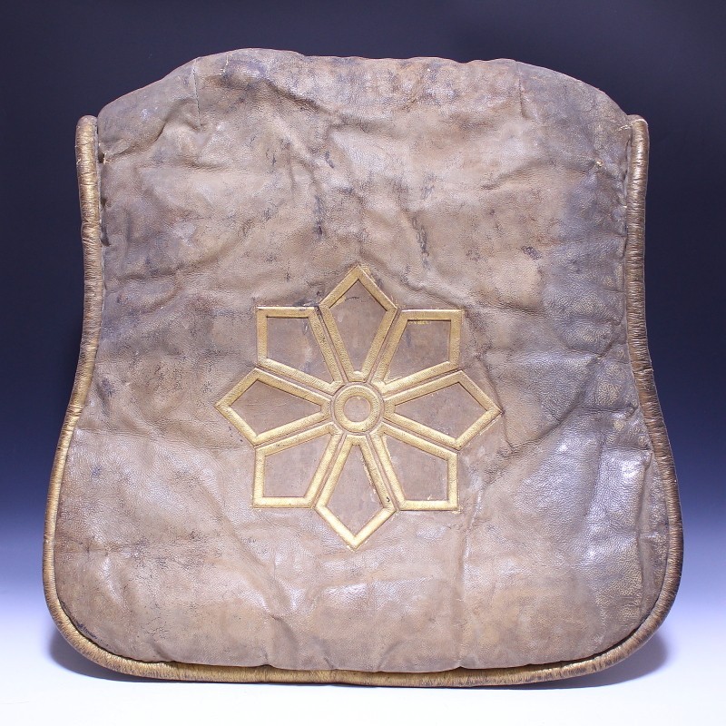 Japan Antique Edo Aori battle Horse riding tool Kura abumi yoroi ...