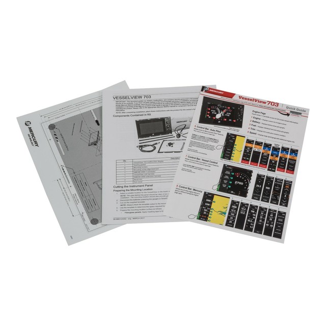 Mercury Vessel View 703 Multi Engine Kit 8M0124496 for sale online | eBay