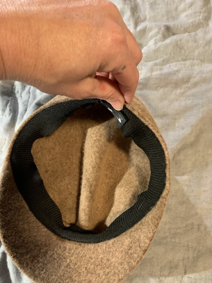 August Hat Brown Melton Love Wool Blend Modboy Hat, US One Size | eBay