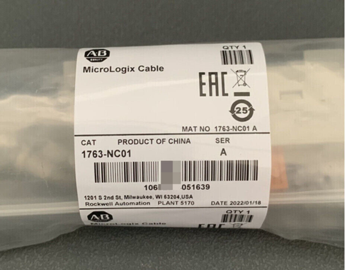 Allen Bradley 1763-NC01 MicroLogix DH-485 Comm Cable Surplus SEALED | eBay