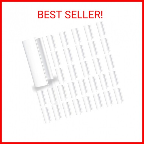 32PCS White Snap Clamps for 1/2 Inch Greenhouses PVC Pipe, Row Covers ...
