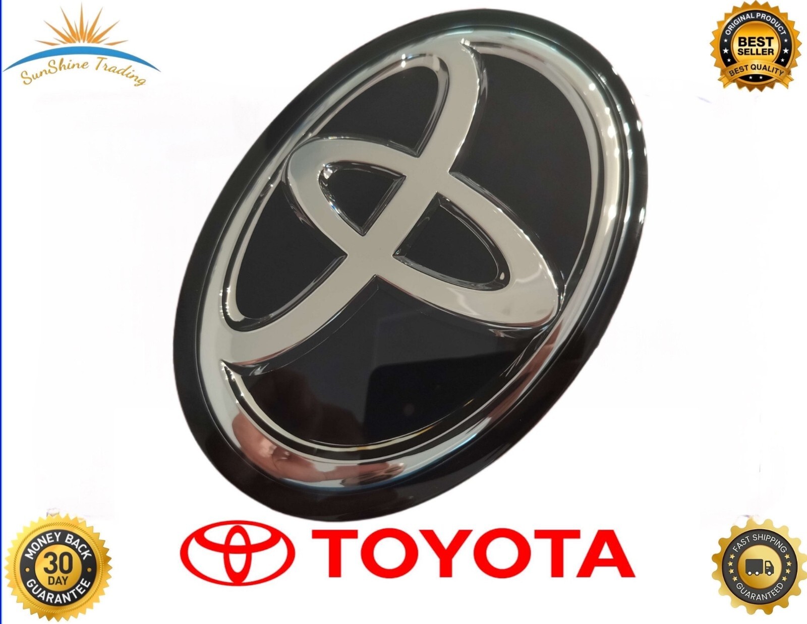 OEM Toyota Front Grille Logo Emblem Radar 90975-02160 C2023 90975-A2009 ...