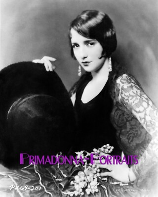 BEBE DANIELS 8X10 Lab Photo 1920s "EDWARD THAYER MONROE" Elegant ...