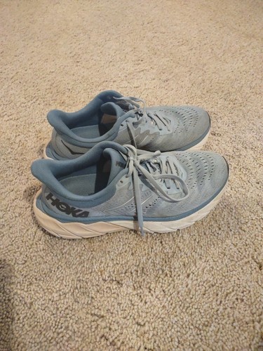 Hoka One One Arahi 5 Blue Light White Running Shoes Women's Size 7.5B ...