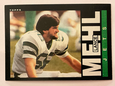 Lance Mehl 1985 Topps Football Card #345 - New York Jets - NM | eBay
