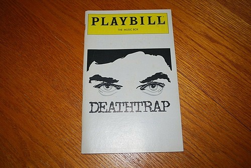 DEATHTRAP Playbill 1980 The Music Box | eBay