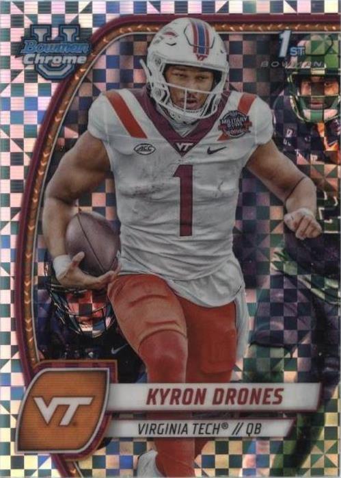 2024 Bowman University Chrome - Kyron Drones #119 X-Fractor (RC) for ...