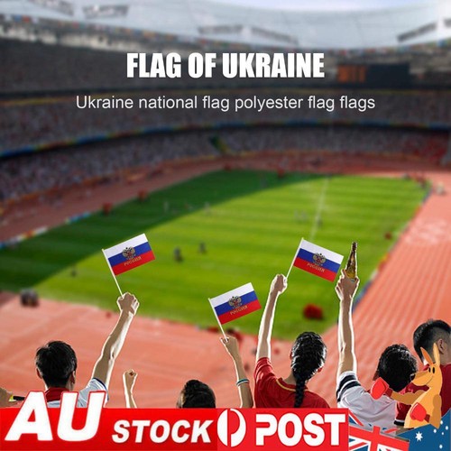 Russia Stick Flag - Fade Proof & Vivid Colors Miniature Russian Flag ...