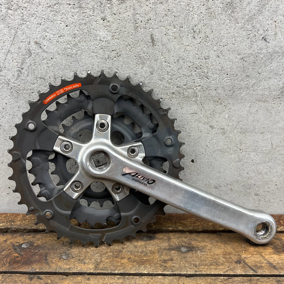 Bike Crankset Shimano Alivio