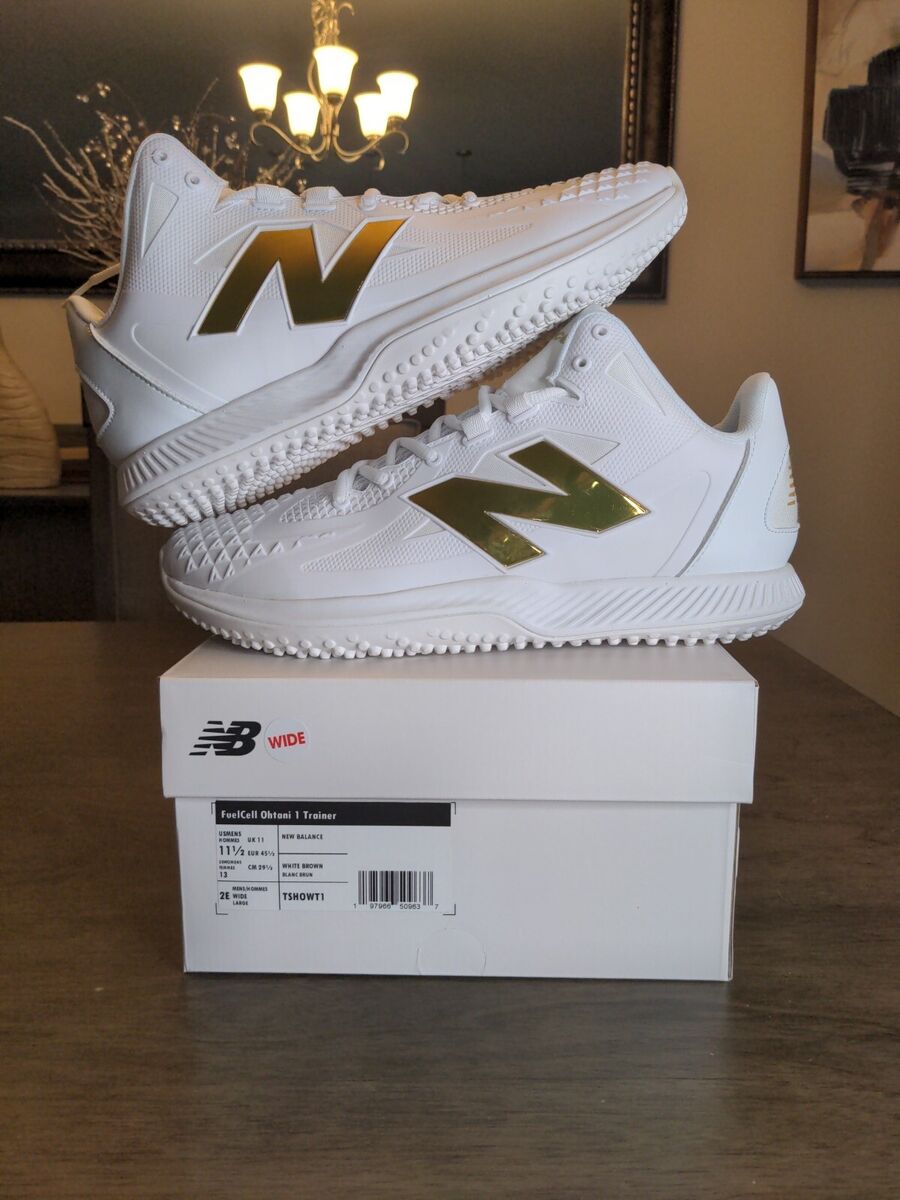 NEW BALANCE SO1 OHTANI 1 TRAINER WHITE SZ 11.5 WIDE 2E NEW BALANCE SO1 OHTANI 1 TRAINER WHITE SZ 11.5 WIDE 2E