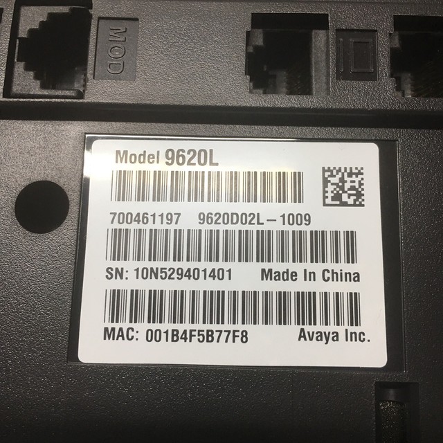 Avaya 9620L IP Phone VoIP Business Telephone Deskphone for sale online ...