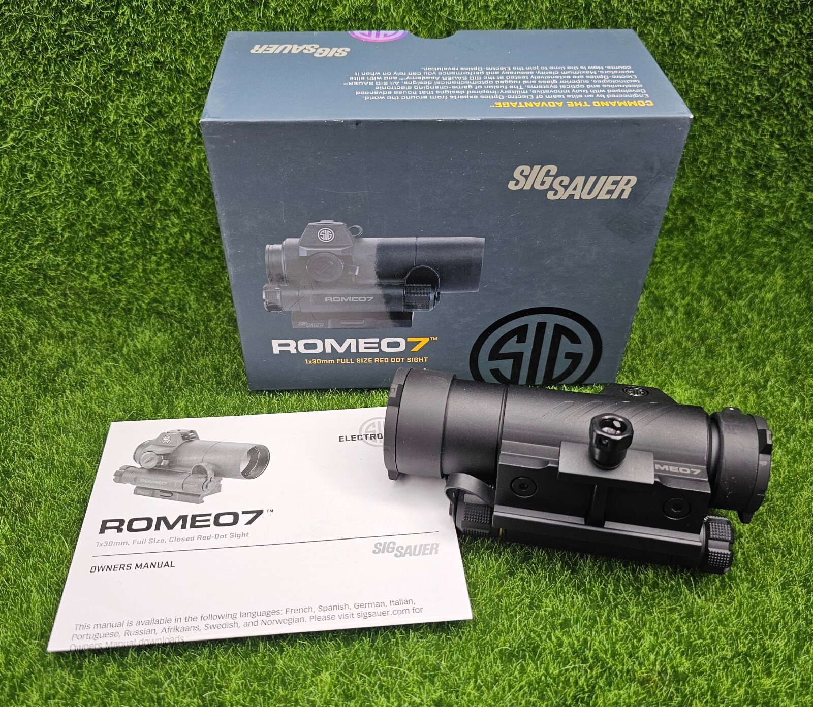 Sig Sauer ROMEO7 1x30mm Red Dot Sight #SOR71001 w/ 2 MOA Dot Reticle | eBay