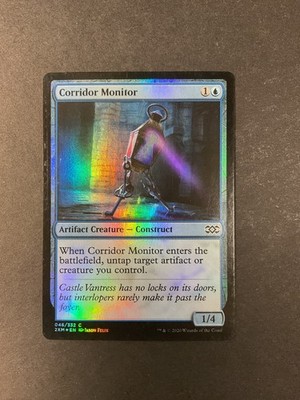 Corridor Monitor - Foil - Double Masters - Magic the Gathering - MTG | eBay