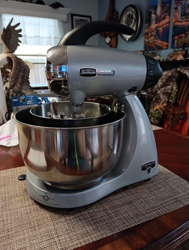 Sunbeam Heritage Mixmaster Legacy S Edition Mixer Model #2347 Grey ...