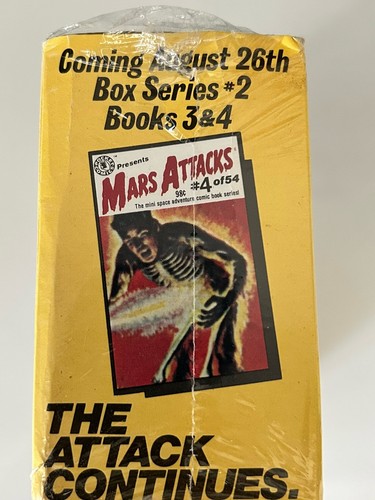 Pocket Comics Mars Attacks Mini Comic Book Series 1 Complete Box of 50 - SEALED | eBay