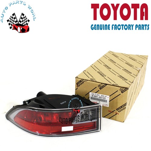 GENUINE OEM LEXUS 14-23 GX460 LEFT DRIVER BACKUP LAMP LENS & BODY 81681 ...
