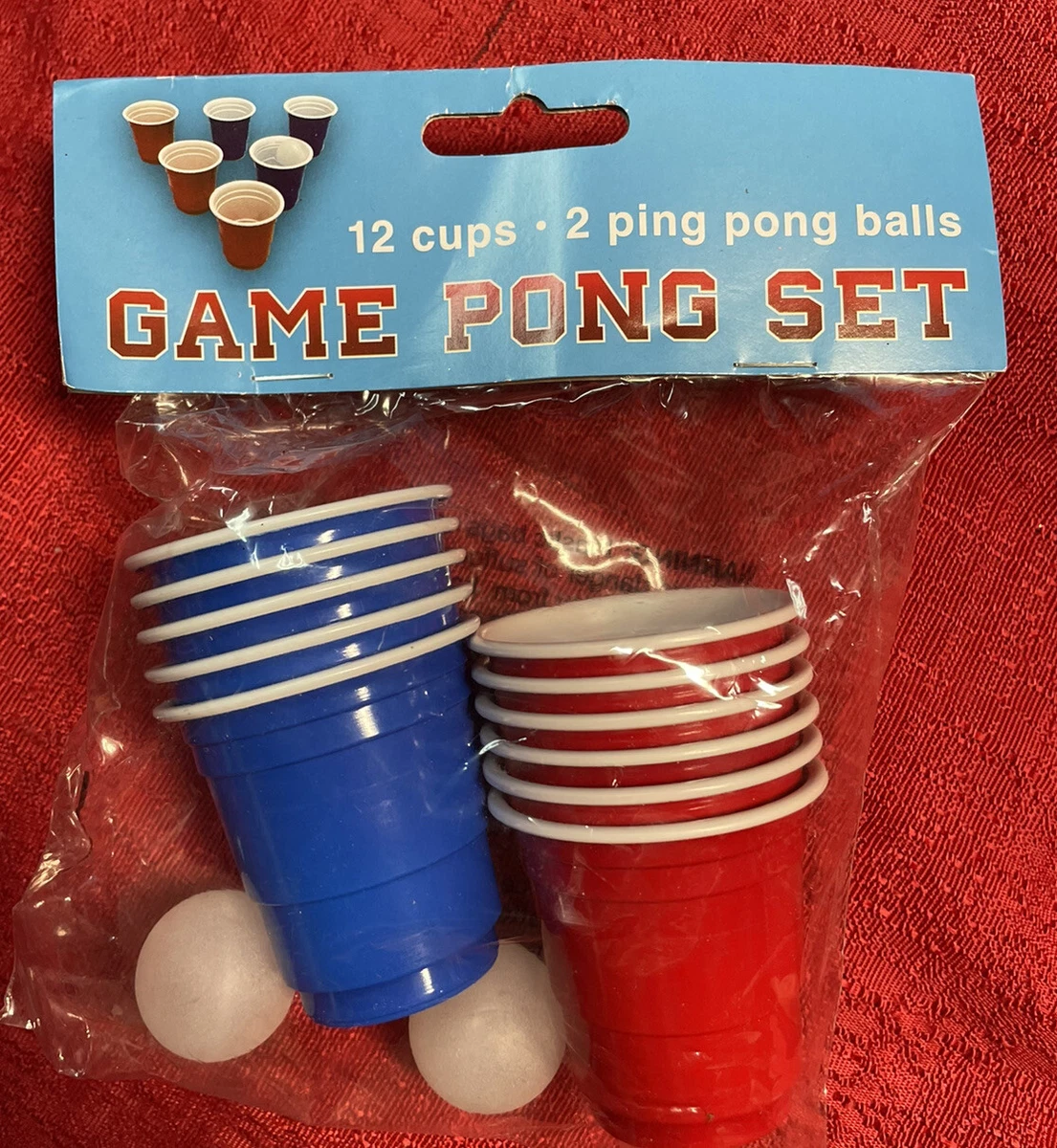 Beer Pong Cups And Balls