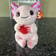 Locky the Axolotl - Beanie Bellies - Beaniepedia