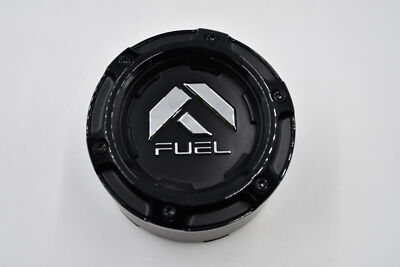 Fuel Black W/ Chrome Logo Wheel Center Cap Hub Cap 1005-49TBLD 5 ...