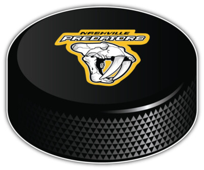 Nashville Predators NHL Hockey Sport Logo Car Bumper Sticker Decal ...