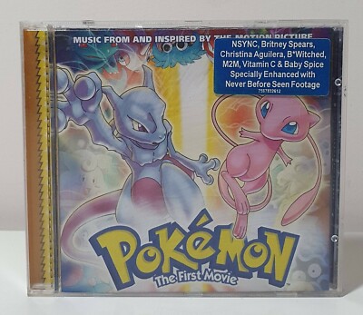 Pokémon the First Movie (1999) CD Soundtrack | Great Condition ...