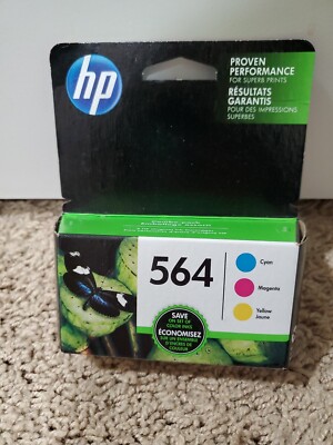 Hp Ink Cartridge 564 Tri-color Combo pak, Genuine Sealed Box Warranty ...