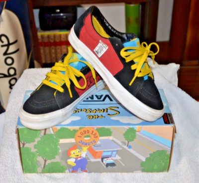 Vans The Simpsons Shoes El Barto Bart Simpson Shoes Size 6.5 Mens/ 8.0 ...