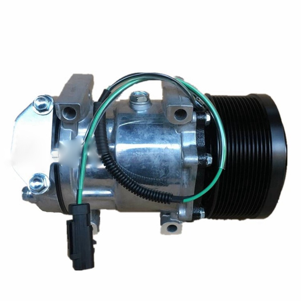 AC Compressor 372-9295 For Caterpillar 320E D2L D2GC D2 Excavator 6095 ...